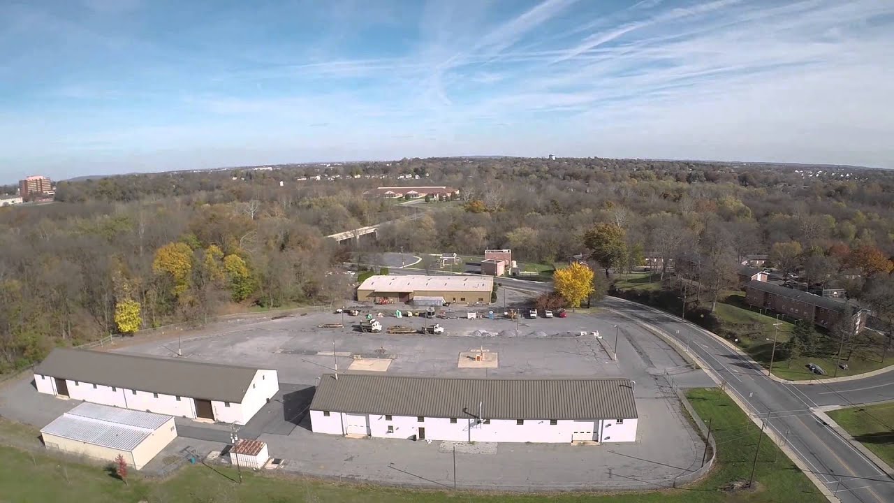 Aerial view of the new Greiner Campus - YouTube