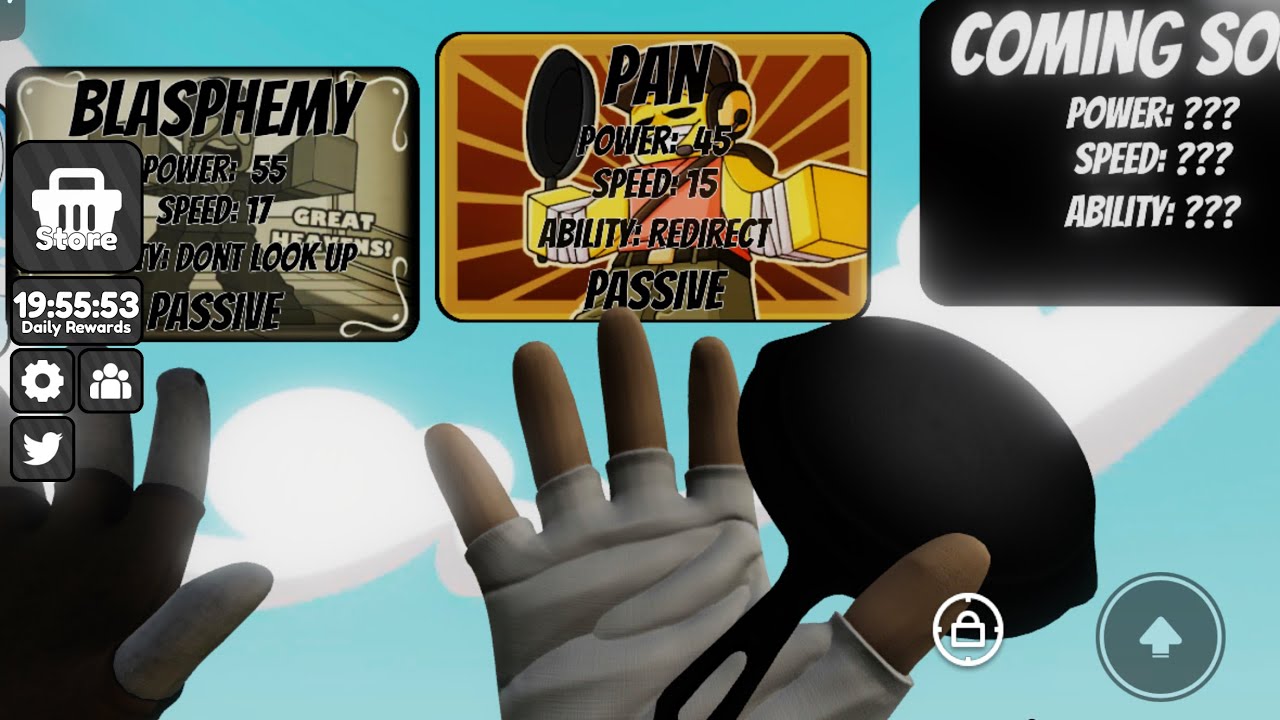 Slap Battles Pan Glove Showcase! - YouTube