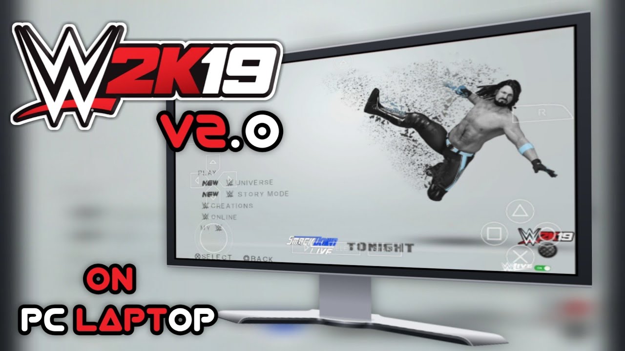 How to play WWE 2K19 V2.0 on PC/Laptop - YouTube