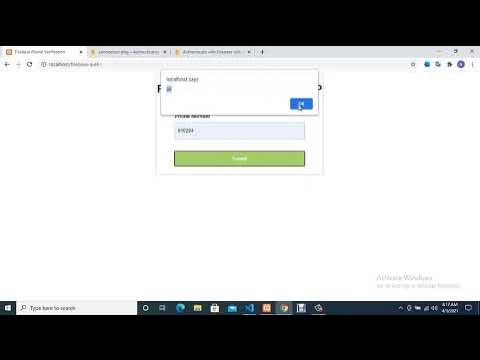 How to connect php to firebase and phone authentication || PHP ...
