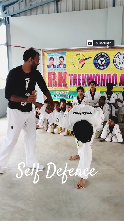 Taekwondo Self Defense part 3 #taekwondokicks #taekwando #bhadradrikothagudem - YouTube