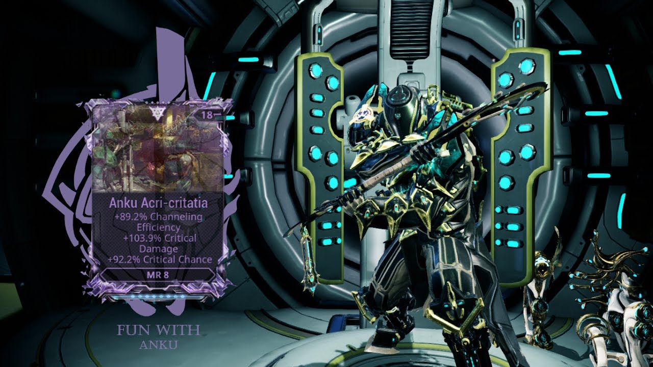 Warframe- Fun With#254 Anku [Reupload]- Anku Acri-Critatia Riven - YouTube