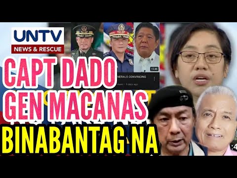GEN MACANAS AT CAPT DADO PINAGHAHANAP NA PARA BABANTAGIN - YouTube
