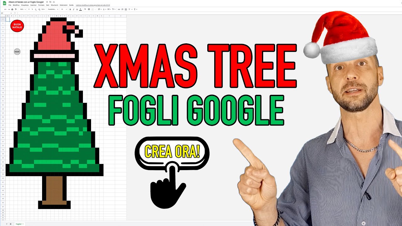 Google Sheets - Xmas Tree - YouTube