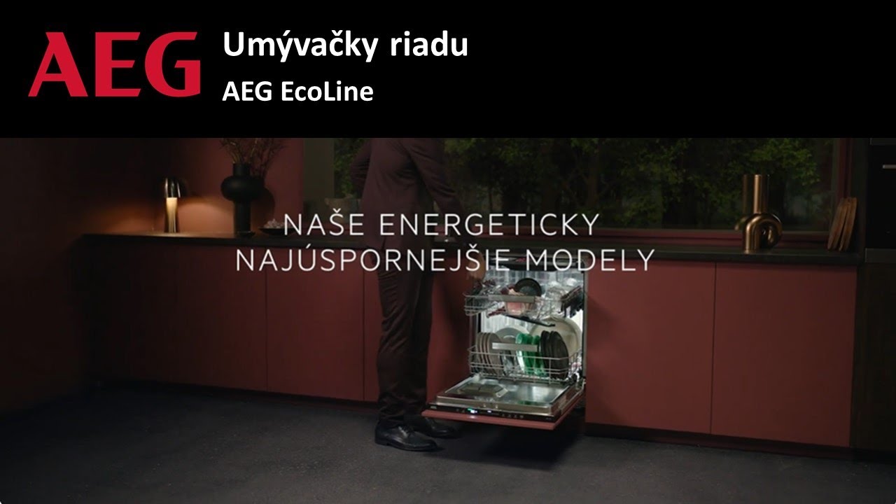 Umývačky riadu AEG EcoLine - YouTube