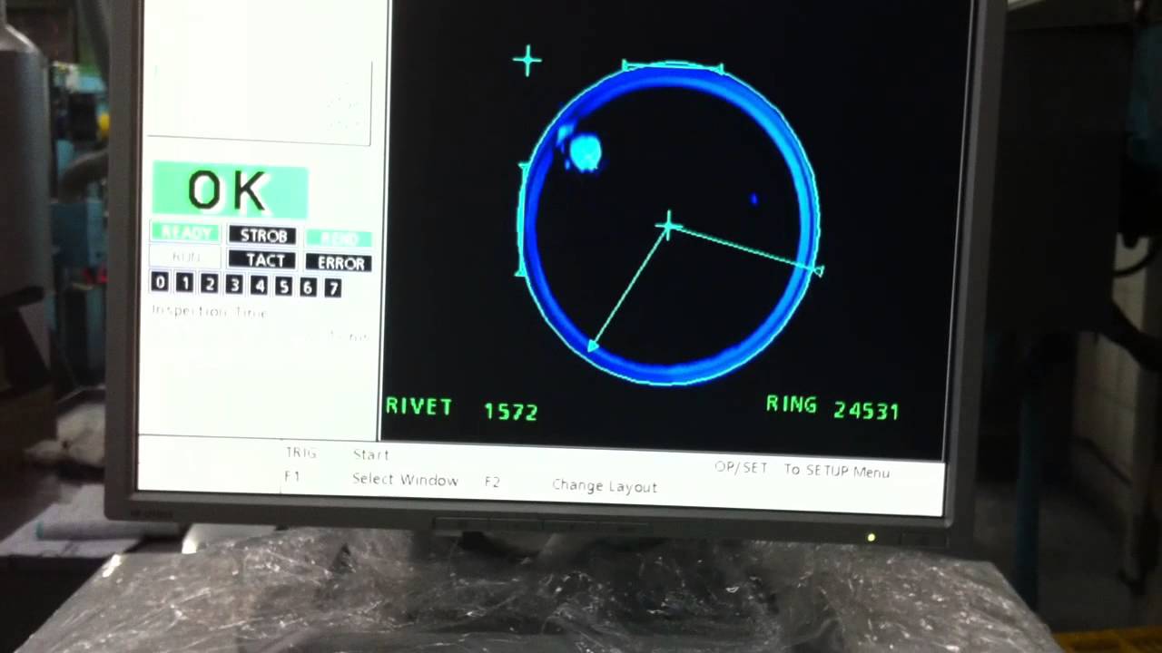 Panasonic Machine Vision PV200 for Checking Lacquer on pop-top lid ...