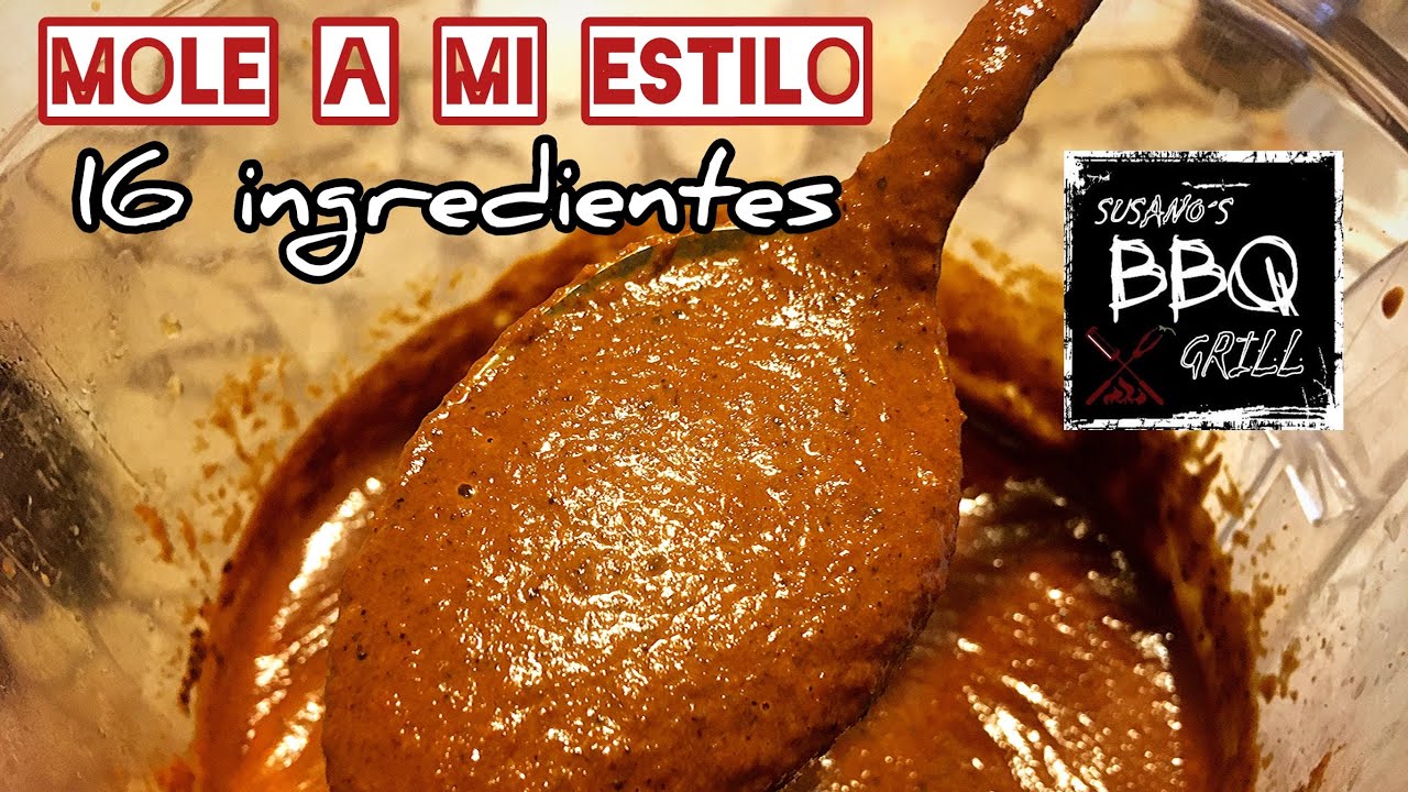 mole casero como preparar - YouTube
