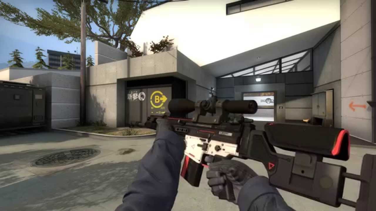SCAR-20 Cyrex - Factory New - CS:GO Skin Showcase - YouTube