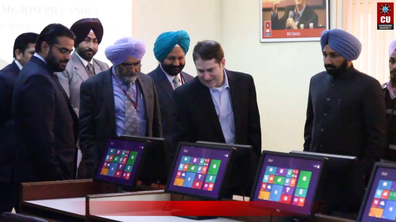 Inauguration of Microsoft Innovation Center at CU - YouTube