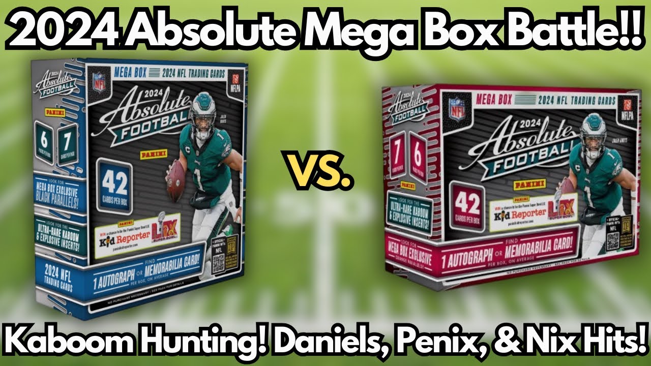 Kaboom Hunting! 2024 Absolute Football Mega Box Battle! Target vs ...