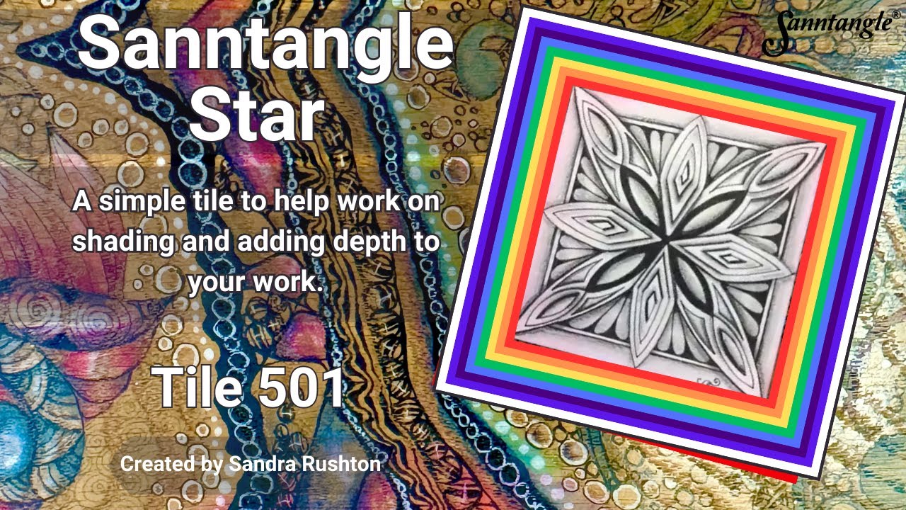 Sanntangle Star - Sanntangle Tile 501 - YouTube