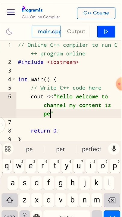 cout print coding #vídeoviral #codingcommunity #c++#india #programming #tutorial - YouTube