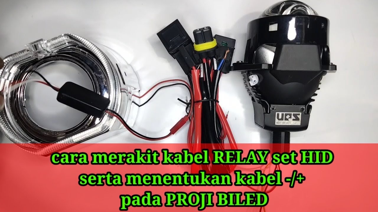 SKEMA RELAY RELAY SET BILED PROJECTOR LENS LOWBEAM HIGHBEAM, 52% OFF