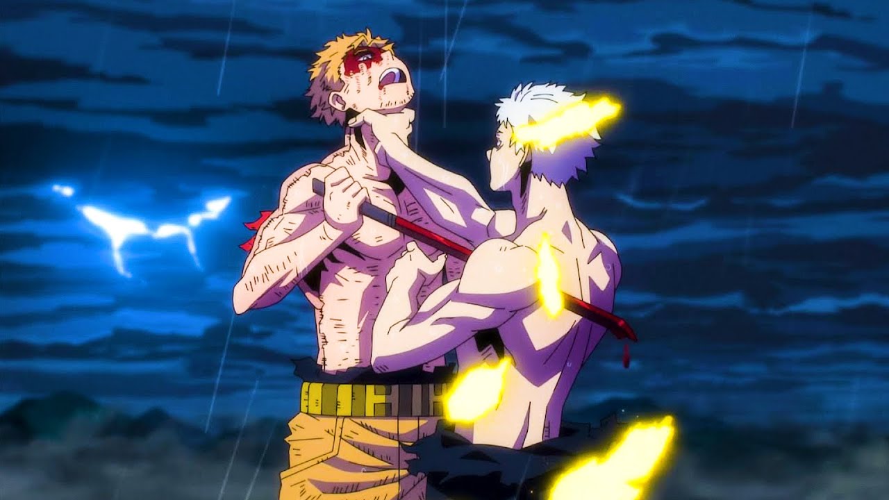 Young All For One Defeats Everyone & Steals Hawks Quirk 「Boku No Hero ...