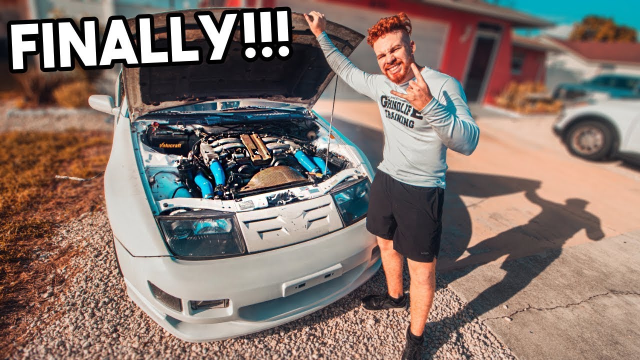 300hp TT 300ZX Project is ALIVE!! - YouTube