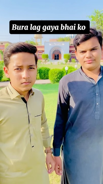 Bura lag gaya bhai ko #funny #muslimcomedy #comedy #fun #unfezzmyaccount - YouTube