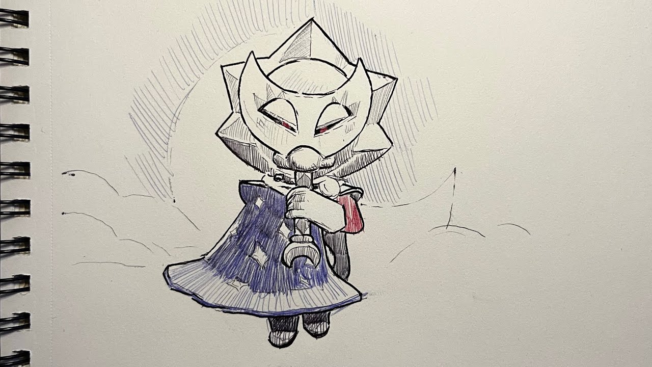 Drawing SIRIUS from Brawl Stars | How to Draw Brawl Stars SIRIUS - YouTube