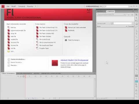 Corso ActionScript 3.0: concetti di base - Flash CS4 (tutorial ...