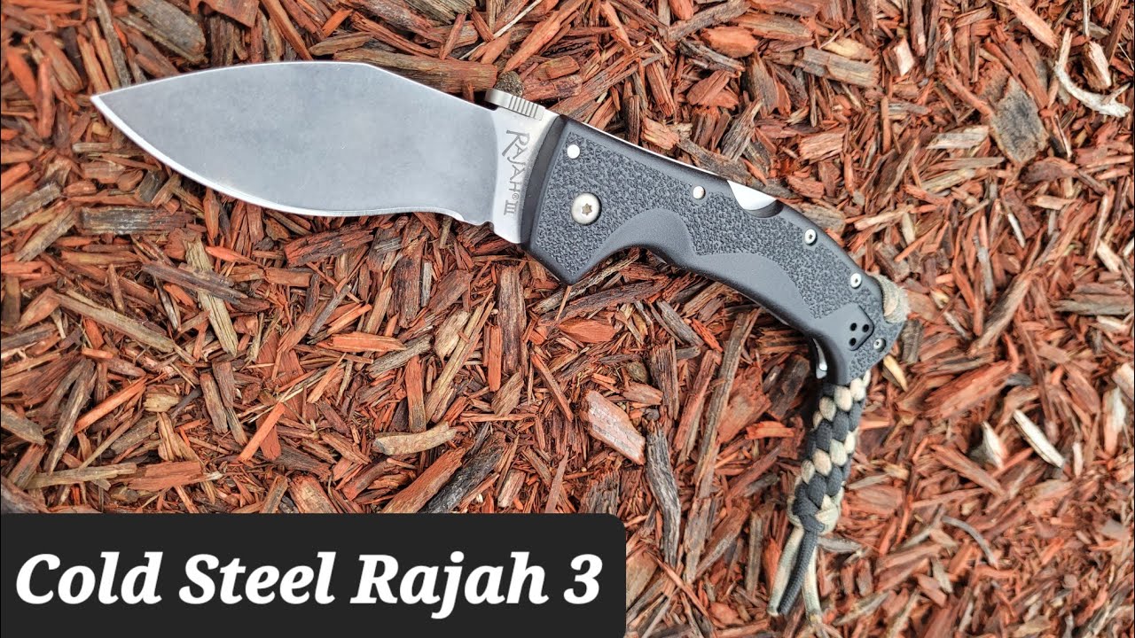 Knife Review: Updated Cold Steel Rajah 3 - YouTube