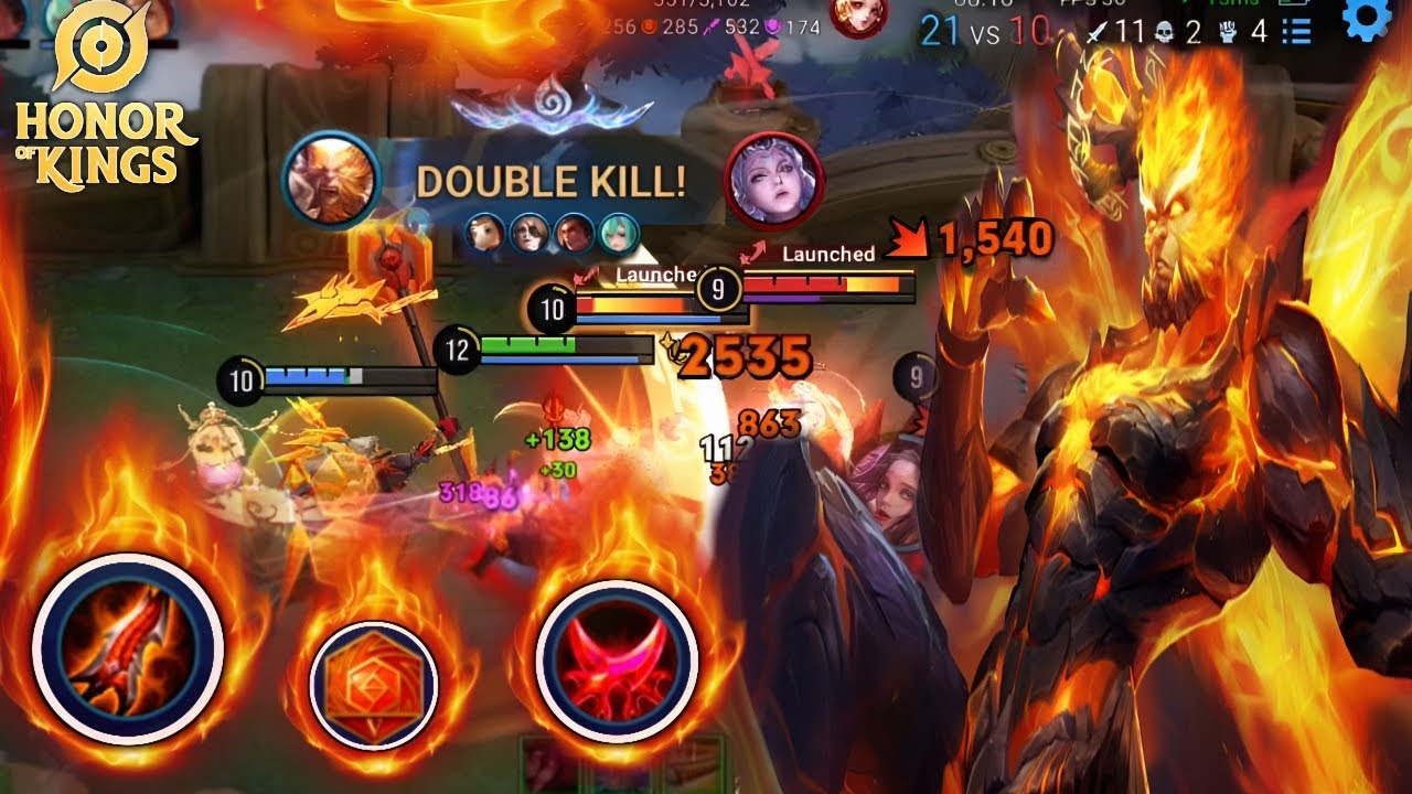 ONE SHOT MACHINE!! FULL CRIT WUKONG JUNGLE MELTS EVERYONE! | HONOR OF ...