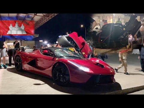 TWO LAFERRARI Have Just Arrived At Cambodia 🇰🇭 😱 - តម្លៃរាប់លានដុល្លារ ...