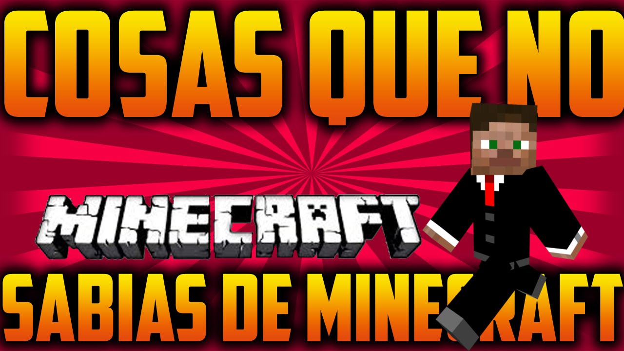 5 Cosas Que No Sabias De Minecraft | #2 | Curiosidades | Minecraft | Xbox 360/One/PS3/PS4 - YouTube