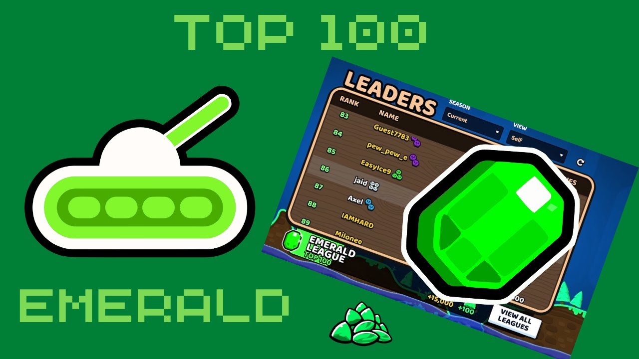 Getting EMERALD Rank In Rocket Bot Royale - SEASON 16 - YouTube