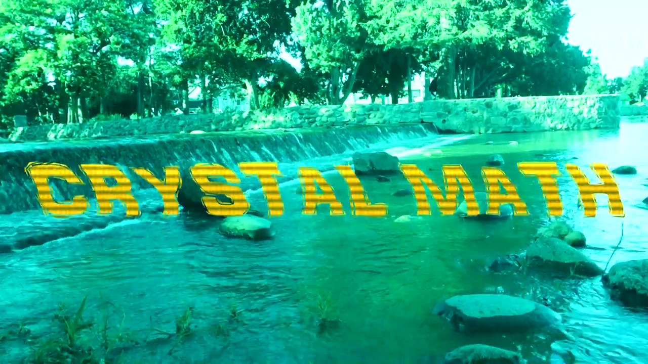 CRYSTAL MATH - YouTube