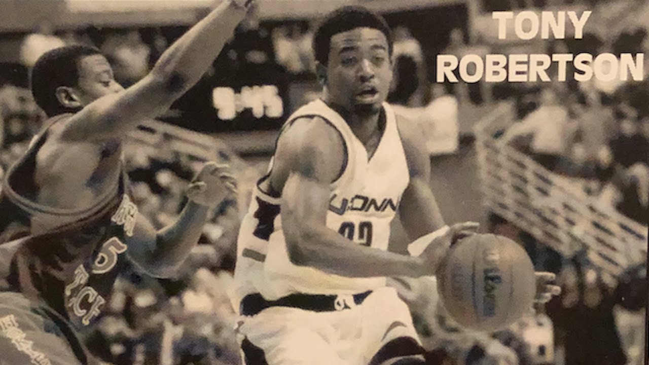 UConn Highlights: Tony Robertson - Sophomore Season (2000-2001) - YouTube