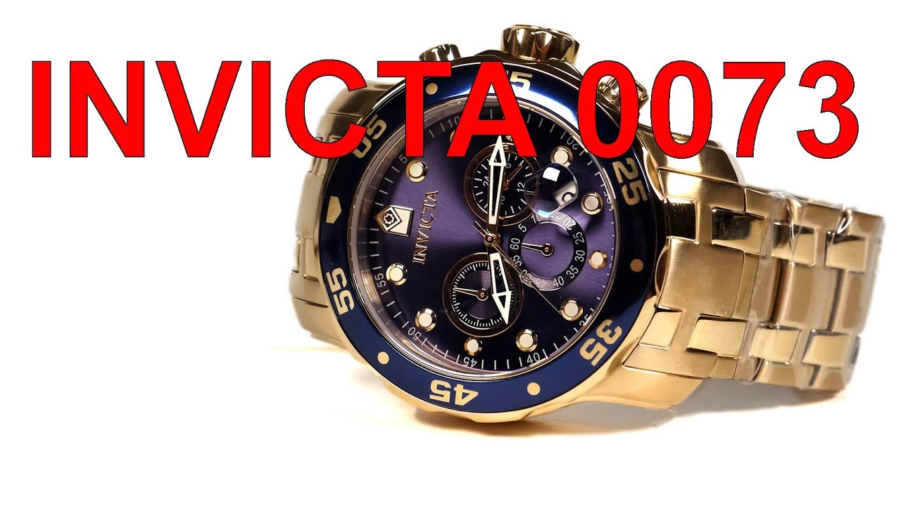 Invicta 0073 Pro Diver Watch - YouTube