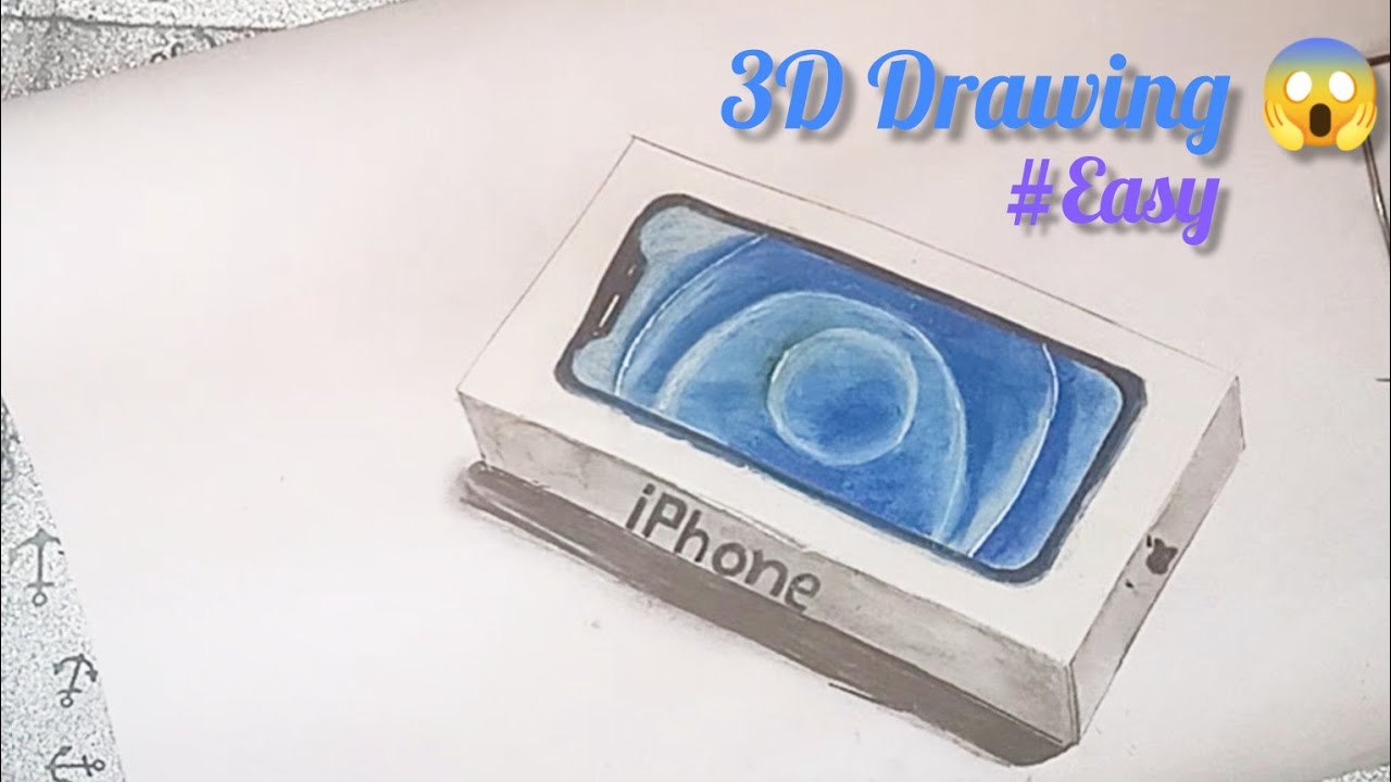How To Draw 3D Drawing || Step By Step Drawing Tutorial - YouTube