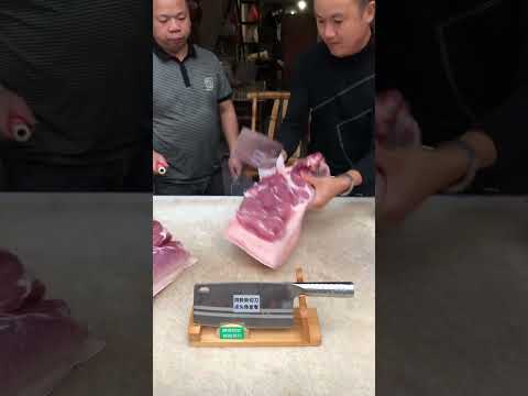 Pork cut | The best piece of meat | Slicing Pork | fresh pork #pig Oct 29