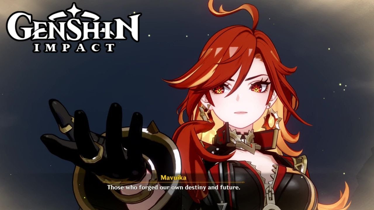 Mavuika Pyro Archon Backstory Cutscene Animation | Genshin Impact 5.0 ...