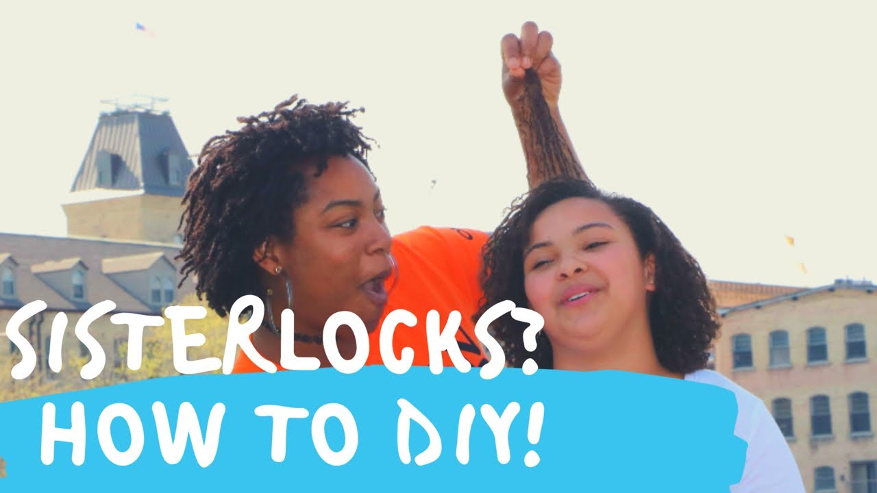 HOW TO DIY SISTERLOCKS - YouTube