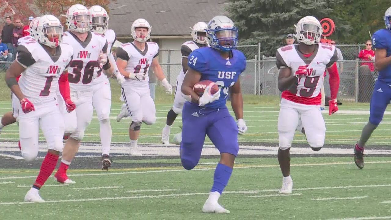 USF beats IWU on 10/19/19 - YouTube