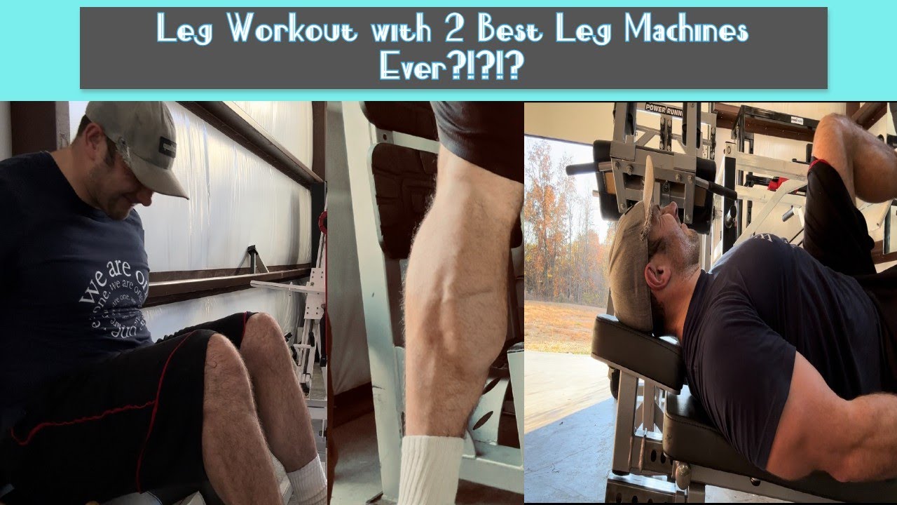 Leg Workout With 2 Best Leg Machines Ever?!?!? - YouTube