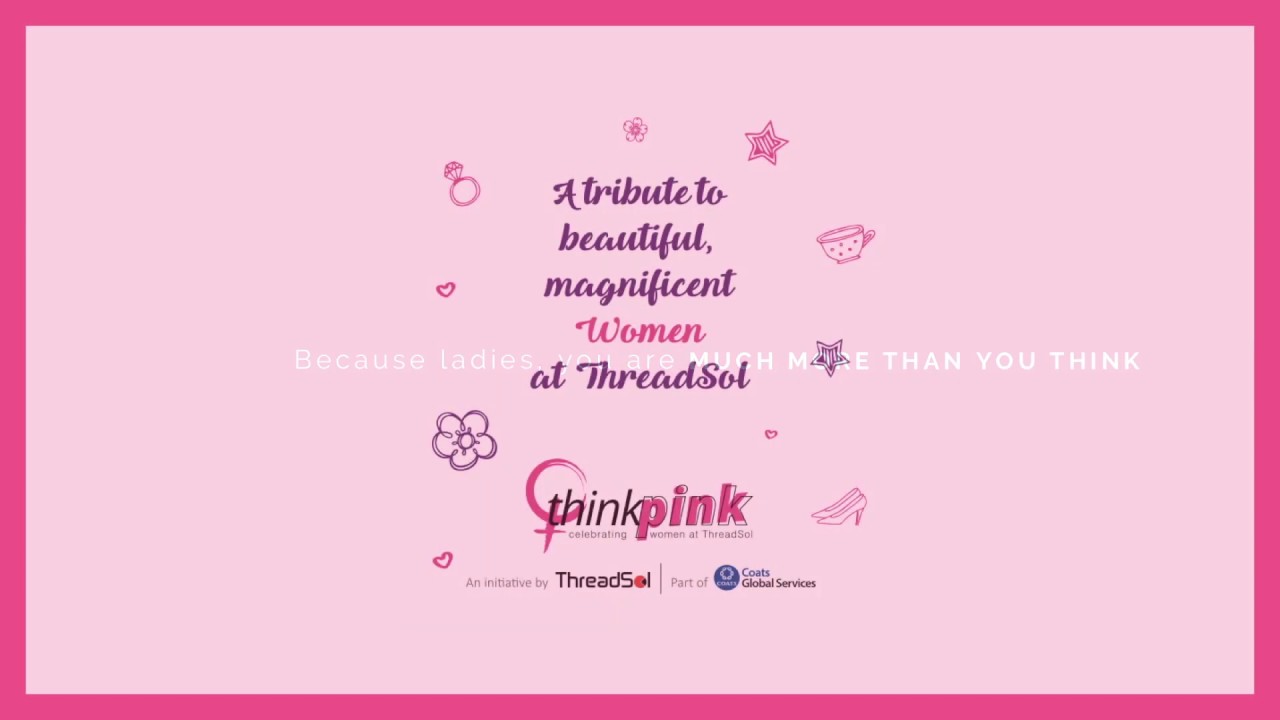 Happy Women's Day | Think Pink | 8th March 2019 - YouTube