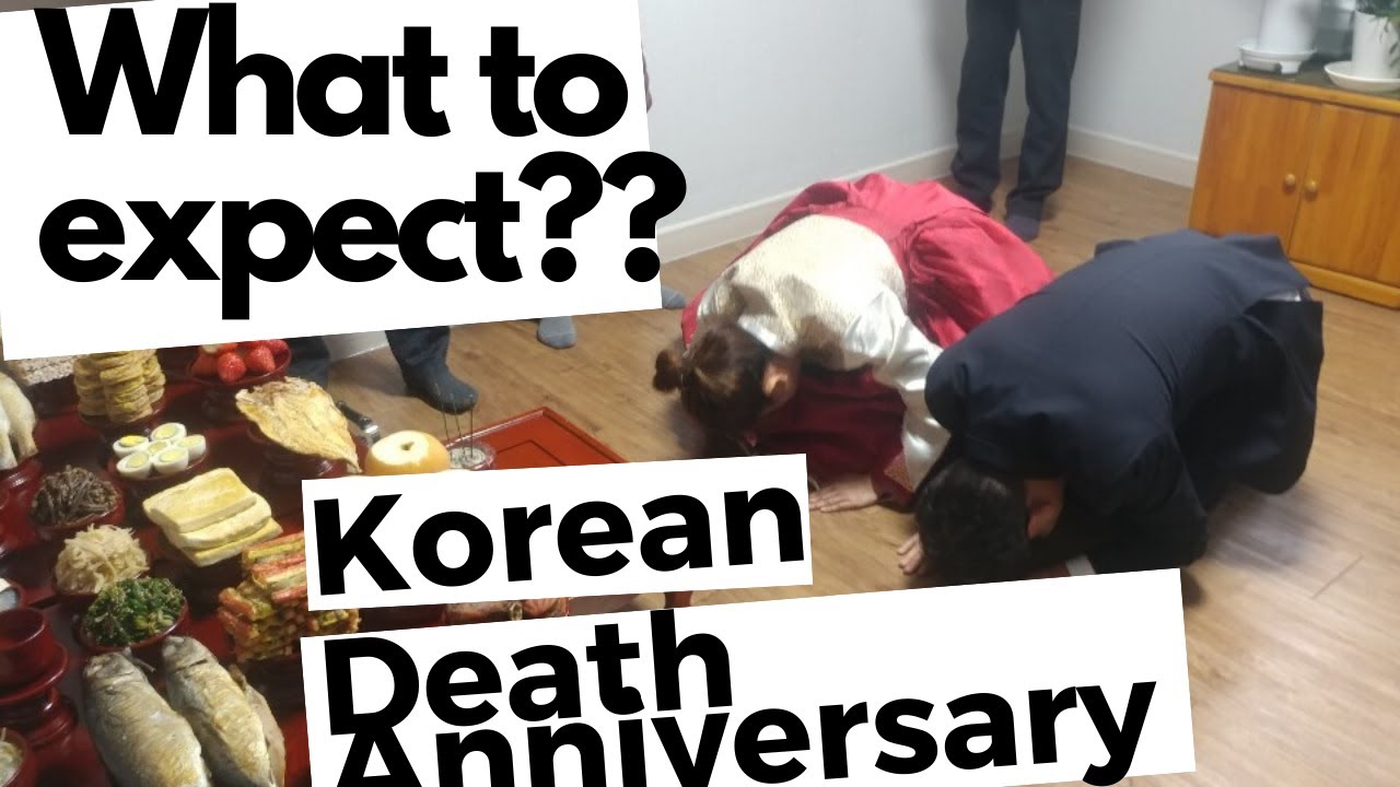 How to do death anniversaries in Korea | Korean Jesa - YouTube
