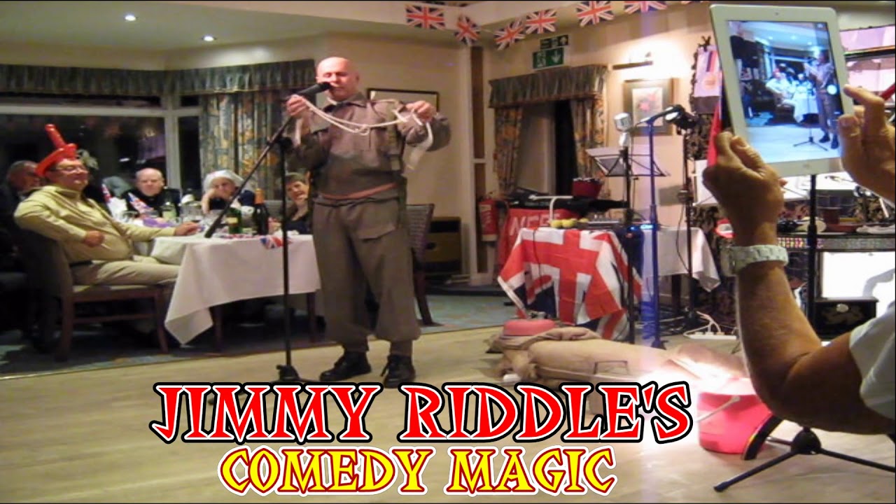 JIMMY RIDDLE COMEDY MAGIC - YouTube
