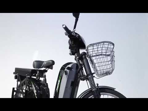 500 Watt Chop Stick Electric Scooter Moped With Pedals - YouTube