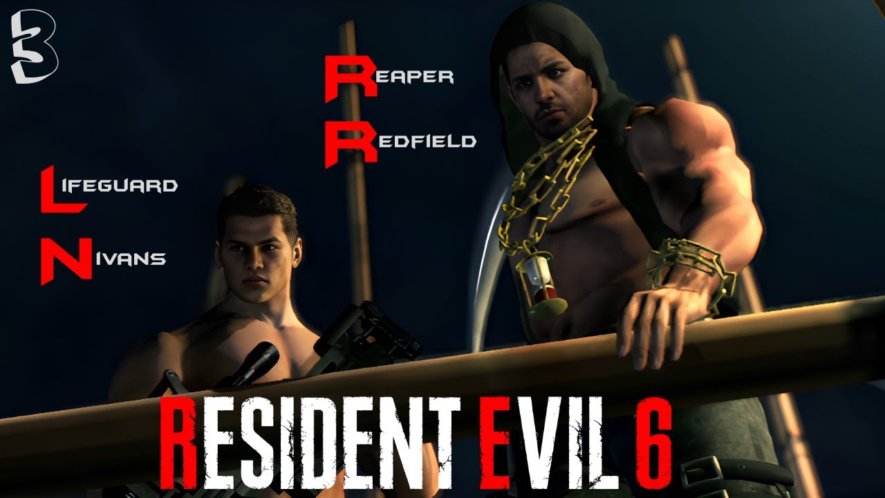 Resident Evil 6 - Grim Reaper Chris Redfield & Lifeguard Piers Nivans ...