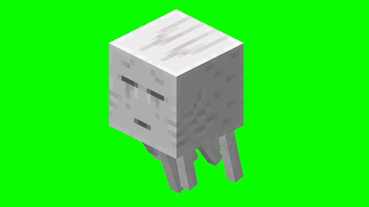 Minecraft Ghast Green Screen(GIF) - YouTube