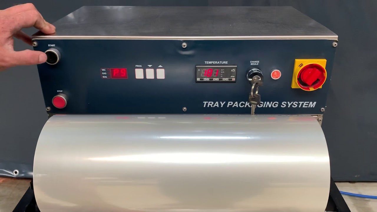 Henkovac TPS Compact traysealer - YouTube