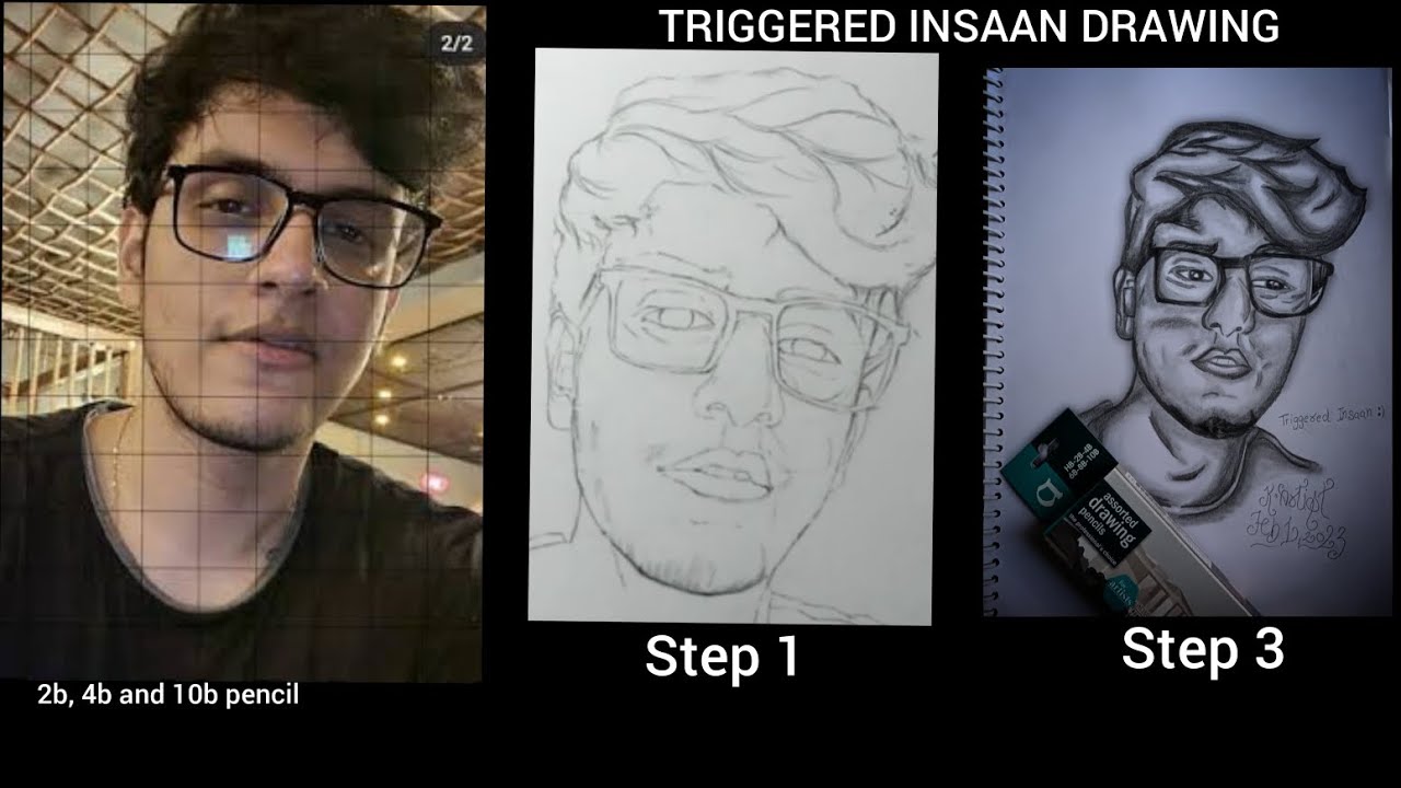 @triggeredinsaan drawing for beginners | triggered inssan sketch easy ...