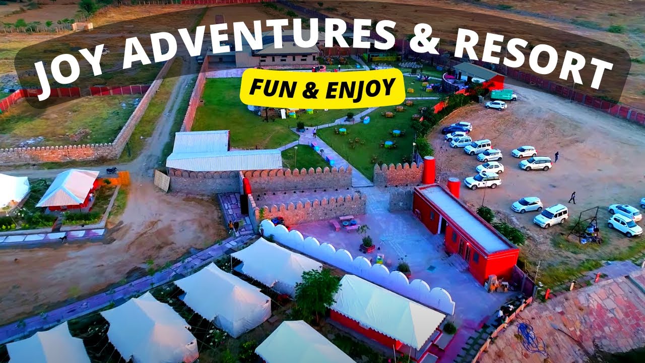 Fun at Joy Adventures & Resort Diggi Malpura Jaipur - YouTube