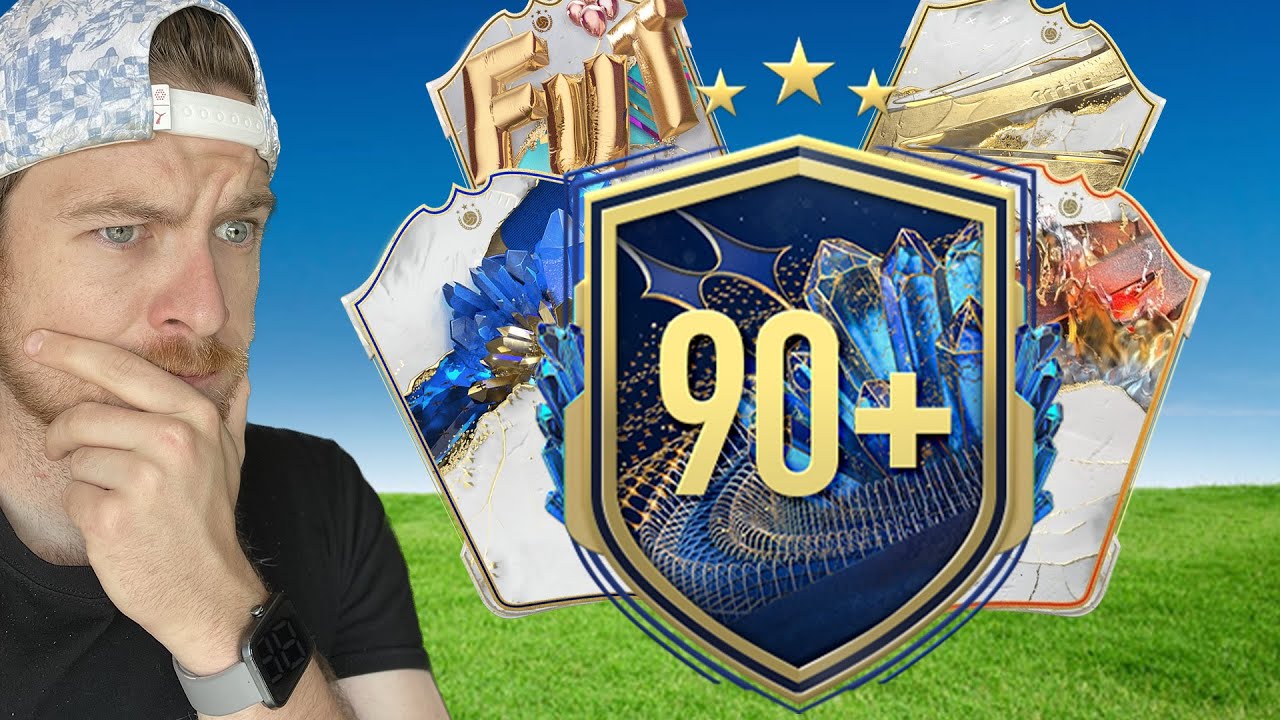 MASSIVE 90+ ICON PLAYER PICK & RANK 5 FUT CHAMPS REWARDS 😍 FIFA 23 ...