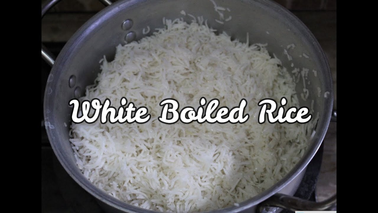 How to Cook White Boiled Rice - Simple Rice Recipe - White Boiled Rice ...