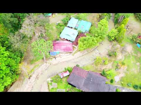 Drone View Sungai di Janda Baik, Bentong, Pahang 3 March 2023