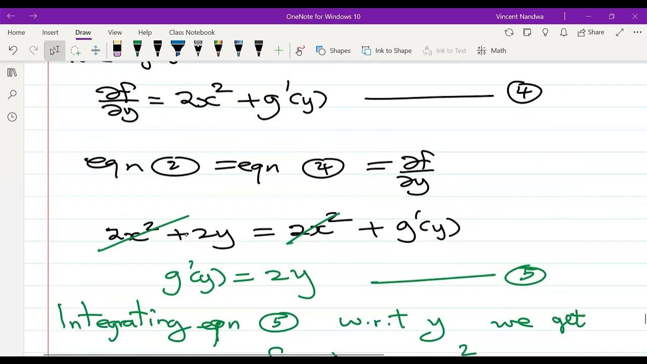 Lec 15: Exact Differential Equations 3 - YouTube