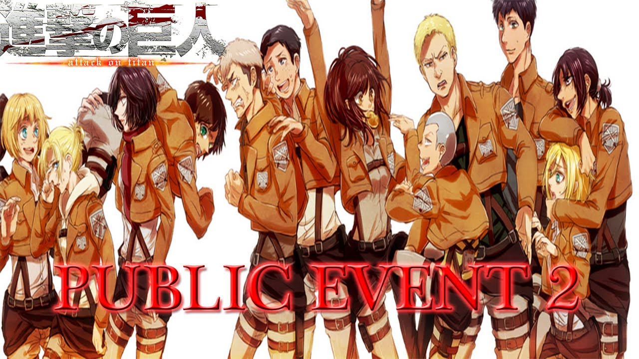 Attack On Titan - Public Event 2 - YouTube